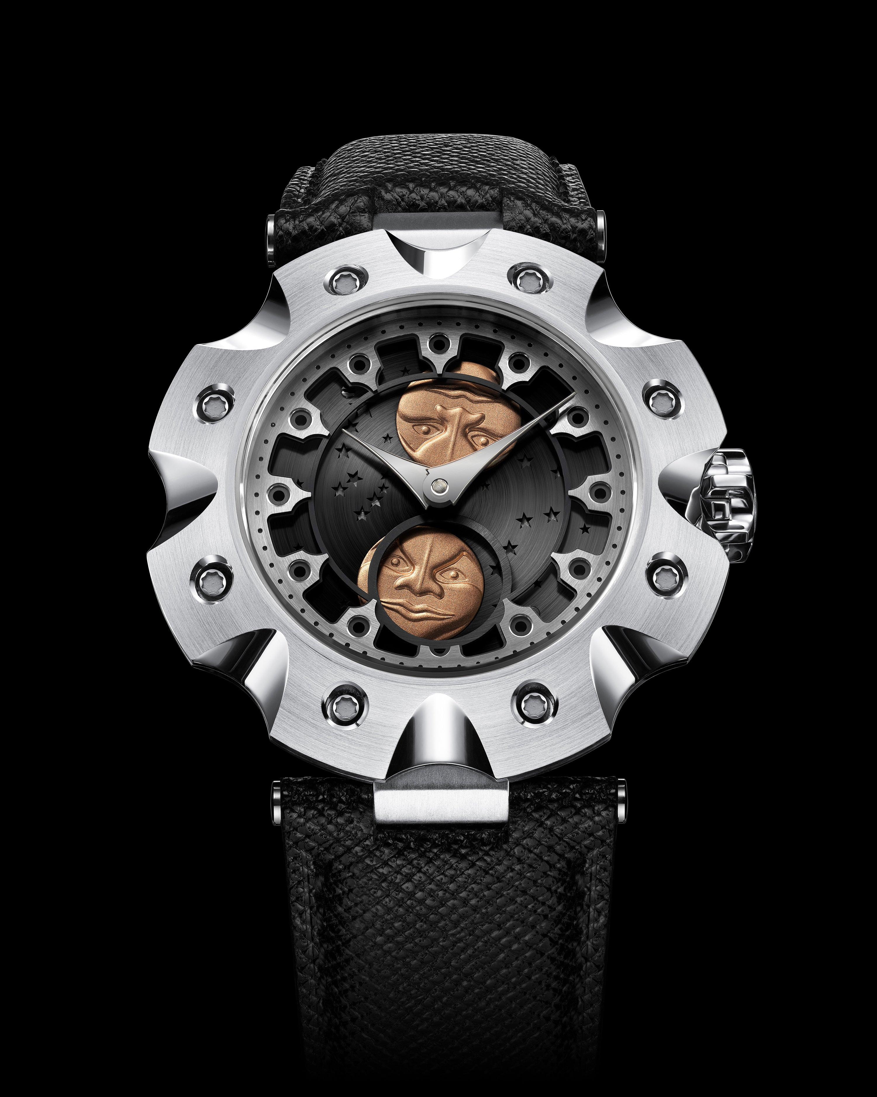 Sarpaneva Celestial Legends Supernova Stainless Steel Case, 40.0 mm ...
