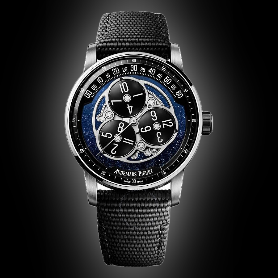 Audemars Piguet CODE 11.59 15212 Blue Dial, White Gold, 41.0 mm, Starwheel