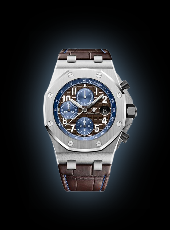 Audemars Piguet Royal Oak Offshore 26470 Brown Dial, Stainless Steel ...