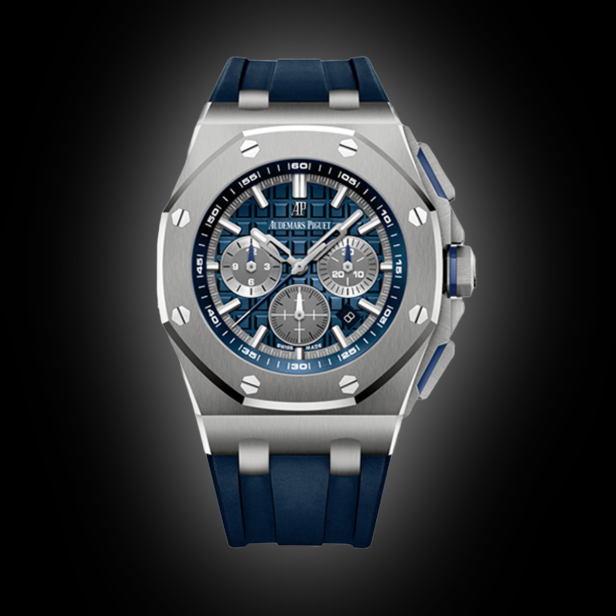 Audemars Piguet Royal Oak Offshore 26480 Blue Dial, Titanium, 42.0 mm ...