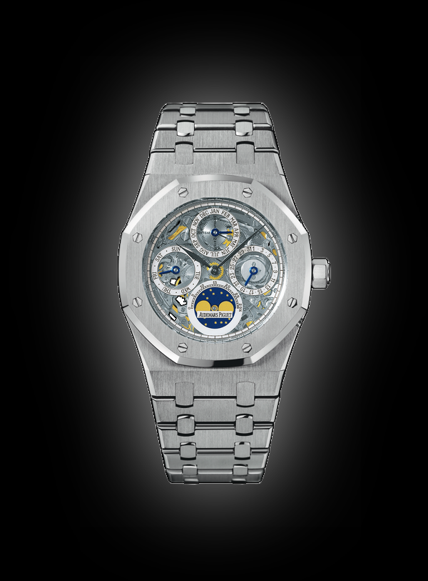 Audemars Piguet Royal Oak 25829 See-Through Dial, Platinum, 39.0 mm ...