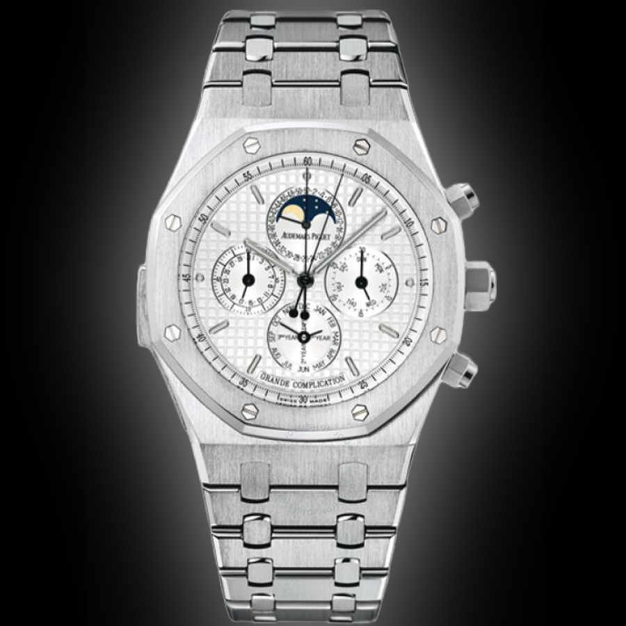 Audemars Piguet Royal Oak 25865 Silver Dial, White Gold, 44.0 mm ...