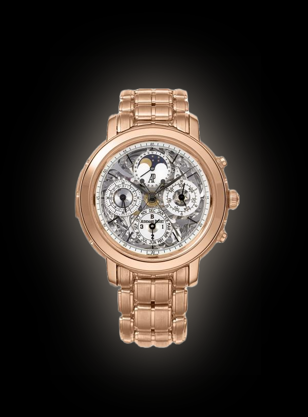 Audemars Piguet Jules Audemars 26023 See-Through Dial, Pink Gold, 42.0 ...