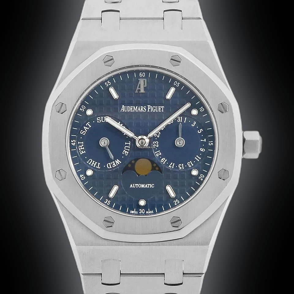 Audemars Piguet Royal Oak Moon Phase 25594ST Blue