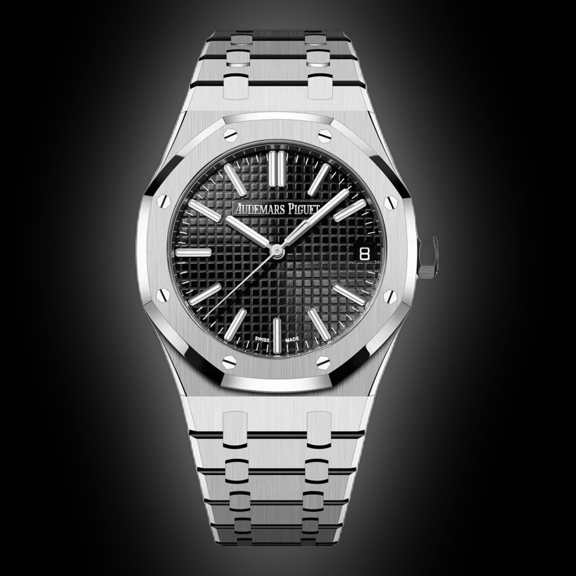Audemars Piguet Royal Oak 15510 Black Dial, Stainless Steel, 41.0 mm ...