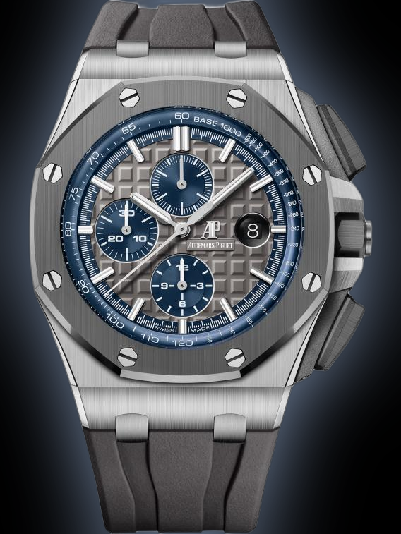 Audemars Piguet Royal Oak Offshore 26400 Grey Dial, Titanium, 44.0 mm, Self Winding