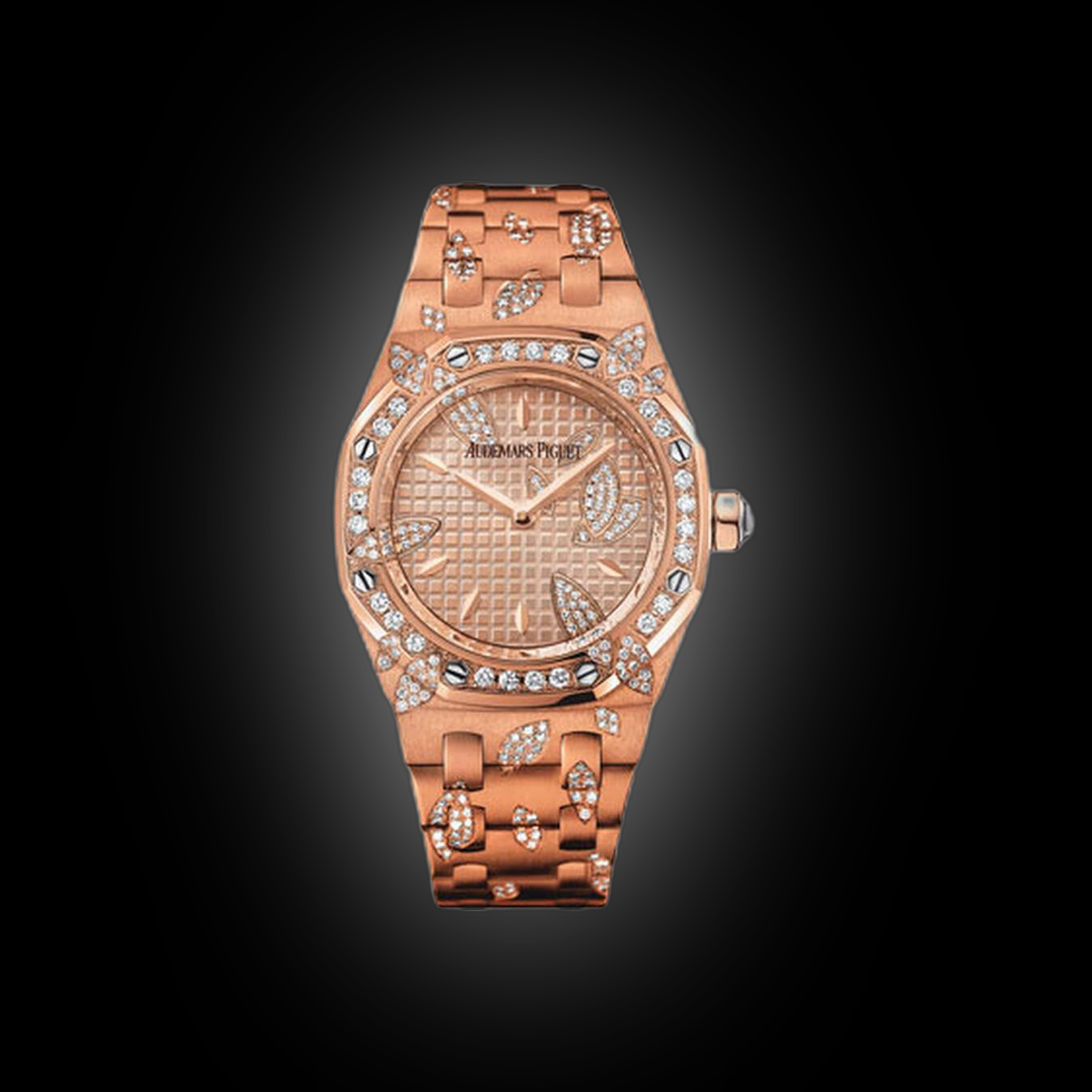 Audemars Piguet Royal Oak 67616 Grande Tapisserie Leaves Nickname Dial ...
