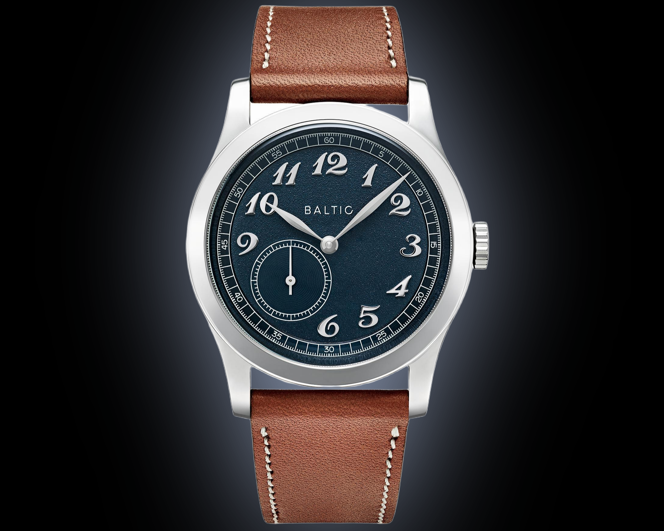 Baltic Watches MR Blue Dial, Stainless Steel, 36.0 mm, Classic