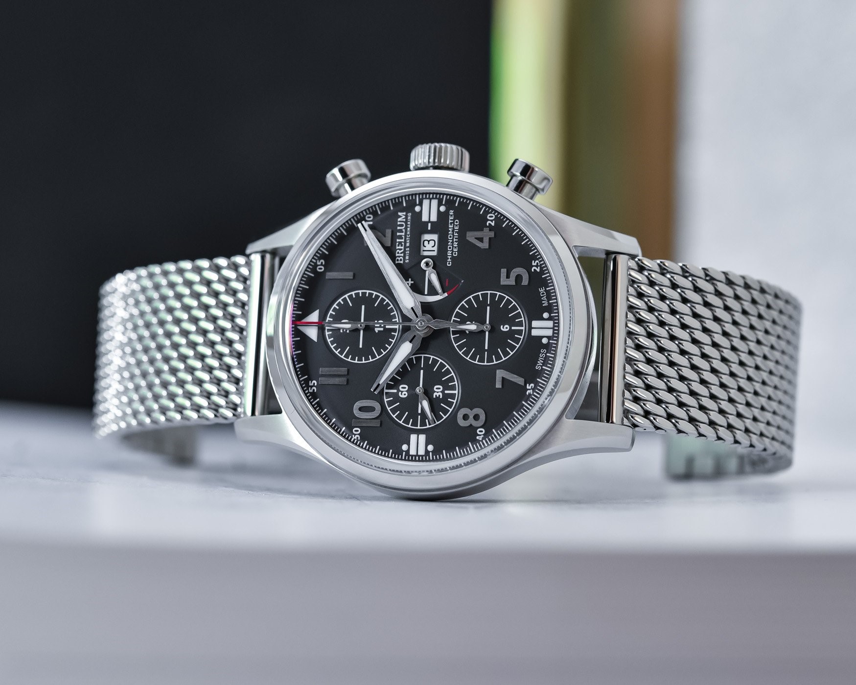 Brellum Pilot Power Reserve | Coveted