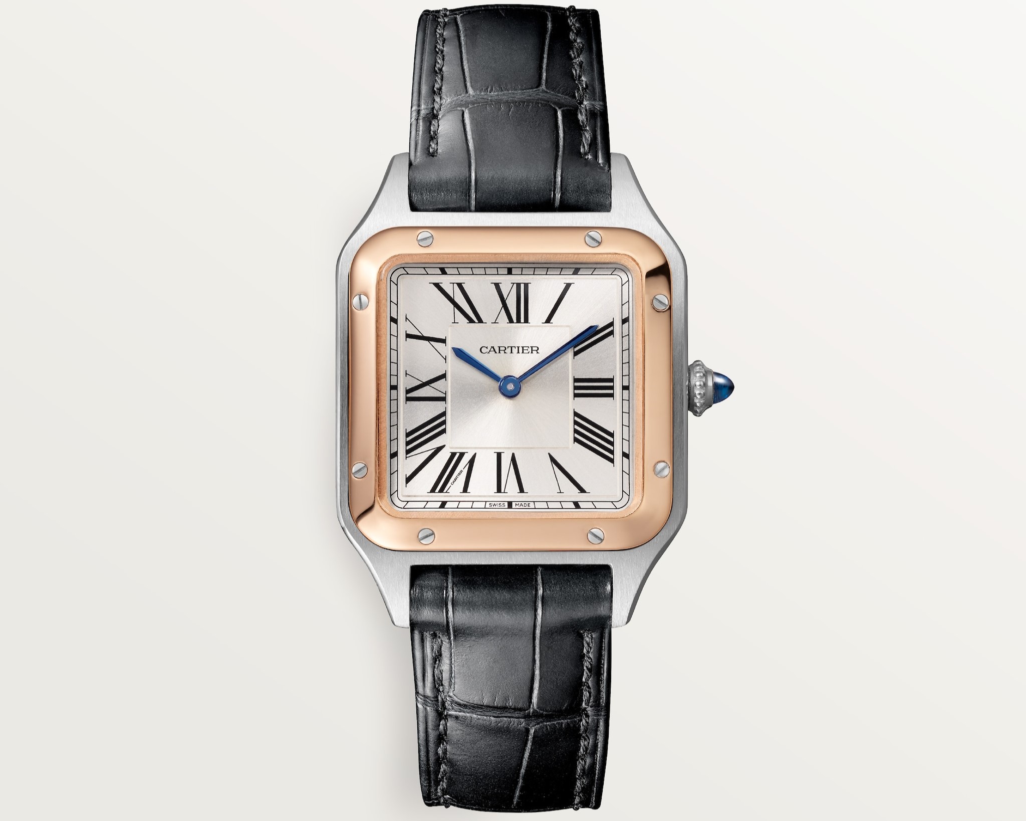 Cartier Santos de Cartier Dumont Watch Gold And Steel W2SA