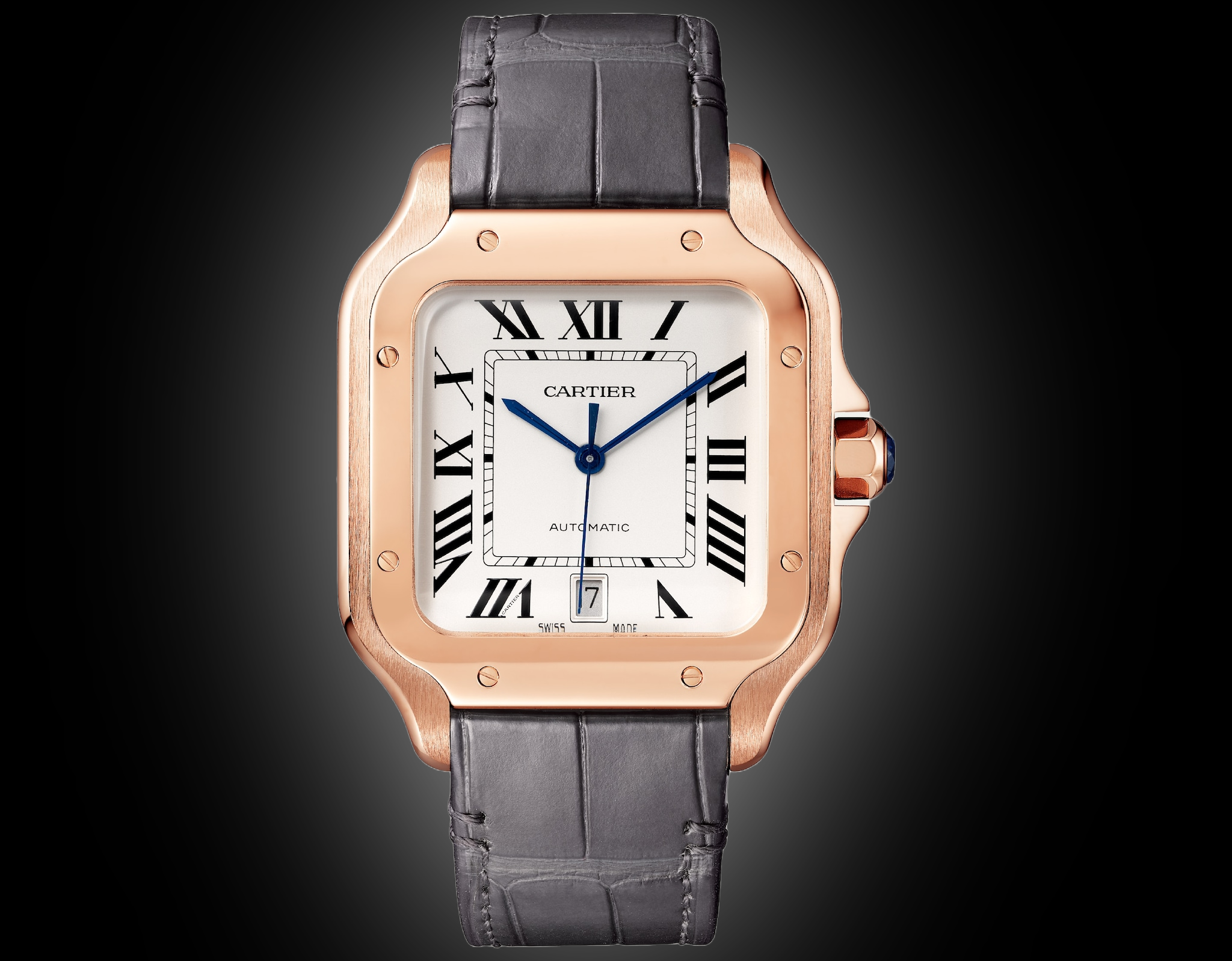 Cartier Santos de Cartier Watch Rose Gold WGSA | Coveted