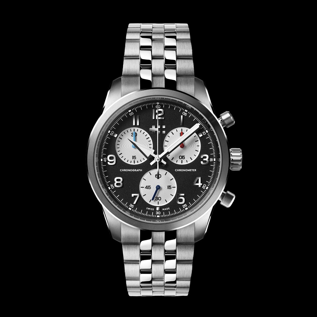 Christopher Ward Sealander C63 Black Dial, Stainless Steel, 39.0 mm, Valour