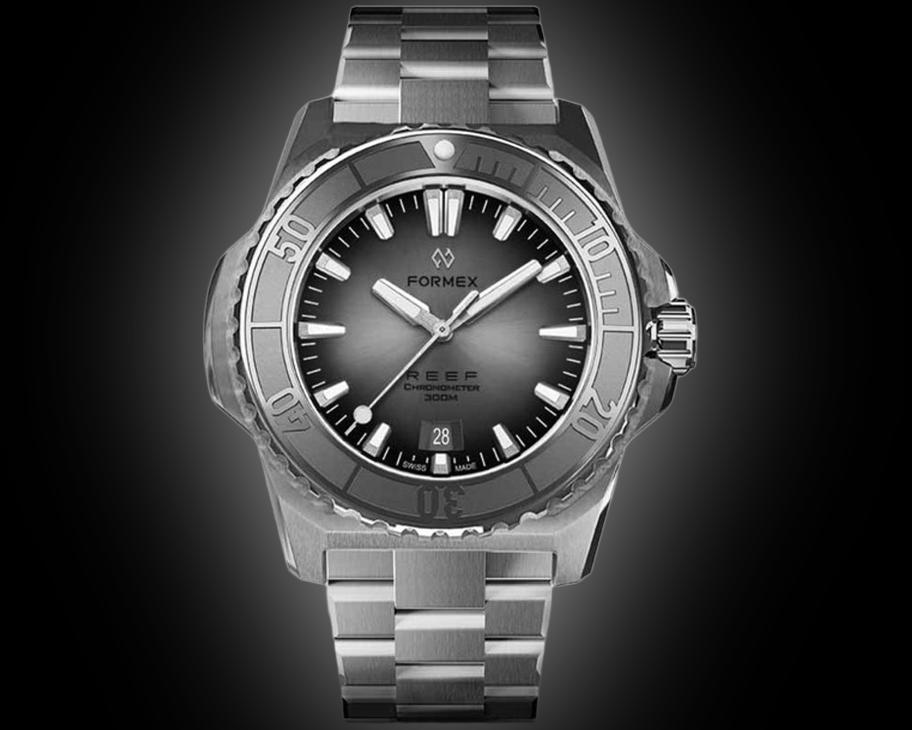 Formex Reef 2200 Silver Dial, Stainless Steel, 42.0 mm, Automatic