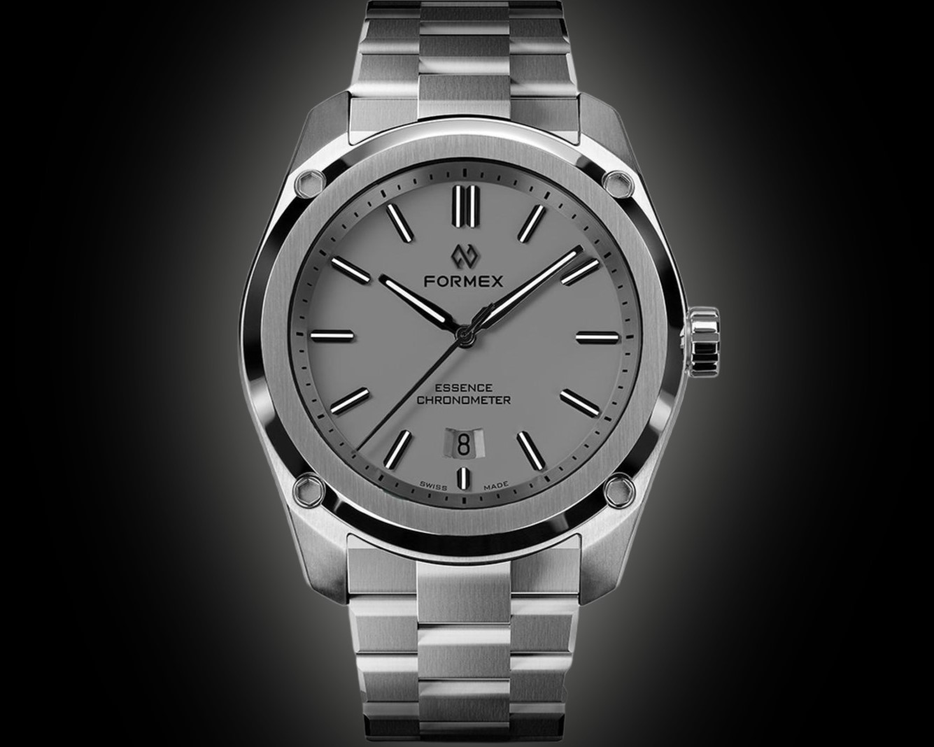 Formex Essence 0330 Cool Grey Dial, Stainless Steel, 43.0 mm, Limited ...