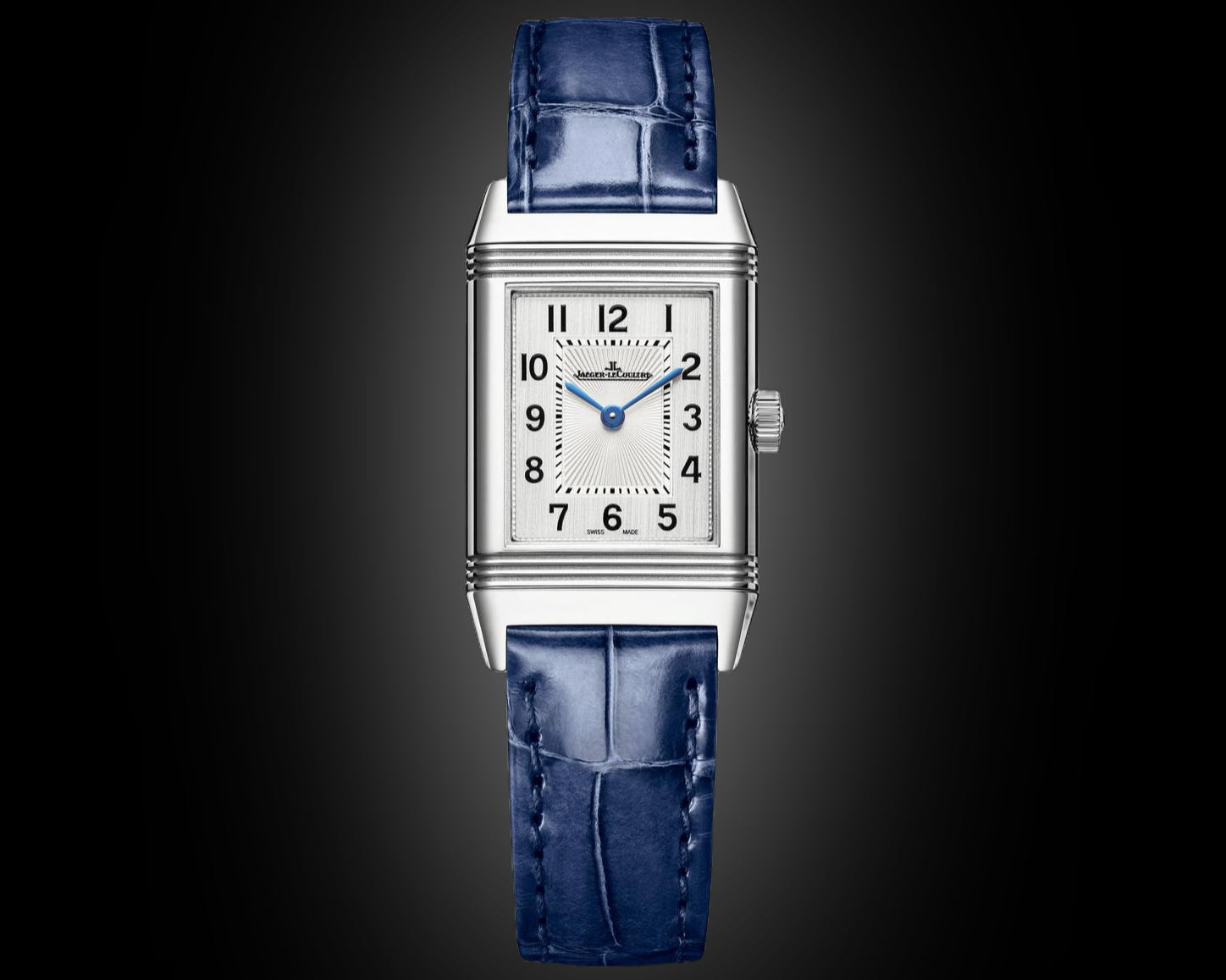 Jaeger LeCoultre Reverso 260 Silvered Grey Dial, Stainless Steel, 35.8 ...