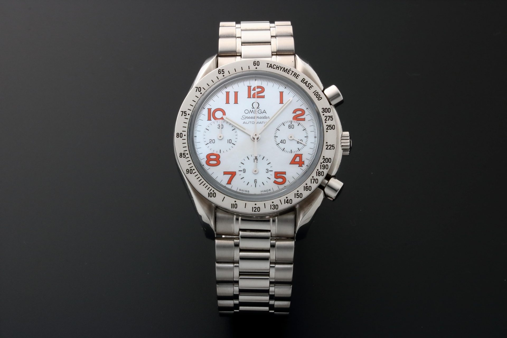 Omega Speedmaster Reduced 3534.78 White Dial, Stainless Steel, 39.0 mm ...