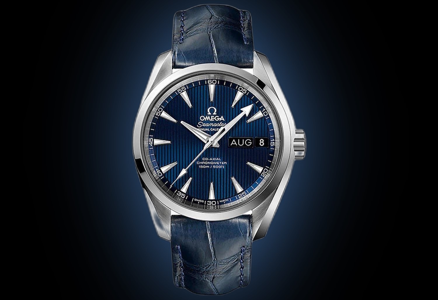 Omega Seamaster Aqua Terra 150M 231.13 Blue Dial, Stainless Steel, 38.5 ...