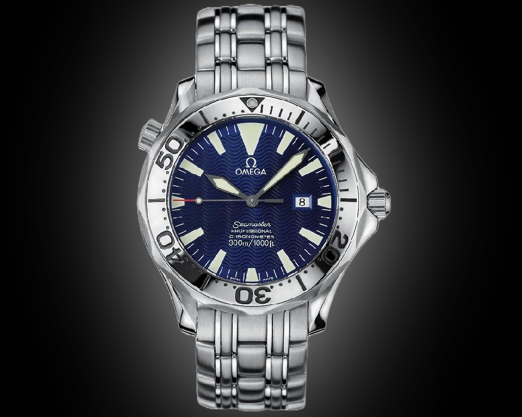 Omega Seamaster Diver 300M 2055.80 Electric Blue Nickname Dial ...