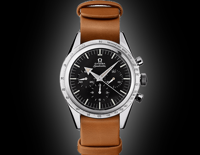 Omega Speedmaster Broad Arrow CK2915 Black Dial, Stainless Steel, 38.6 ...