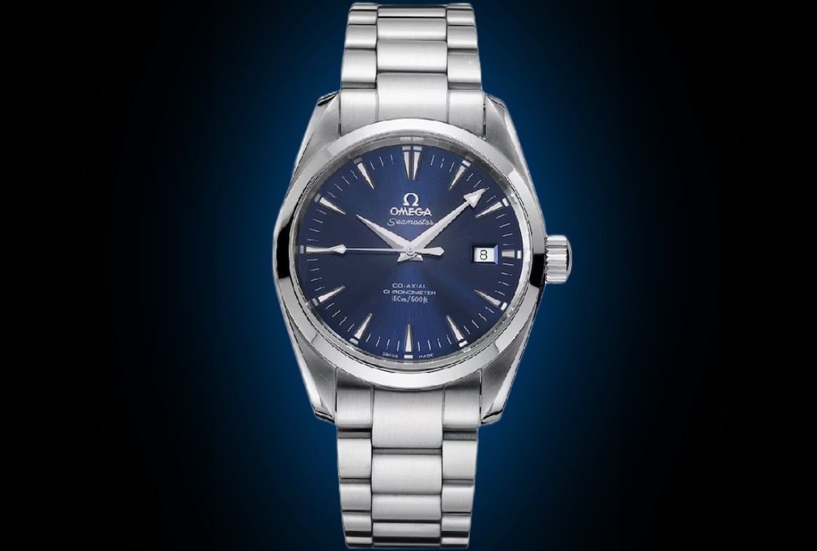 Omega Seamaster Aqua Terra 150M 2503.80 Blue Dial, Stainless Steel, 39. ...