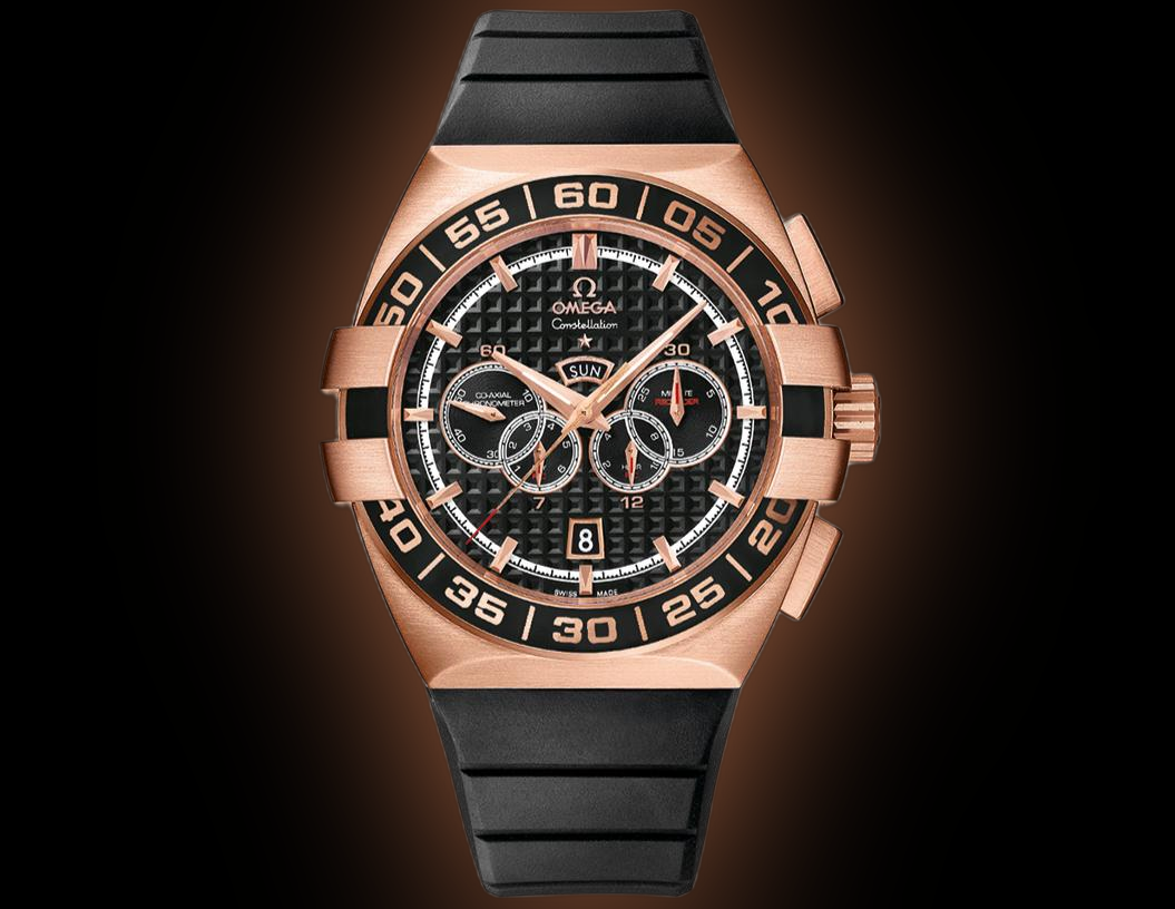 Omega Constellation 44 121.62 Black Dial, Red Gold, 44.0 mm, Double ...