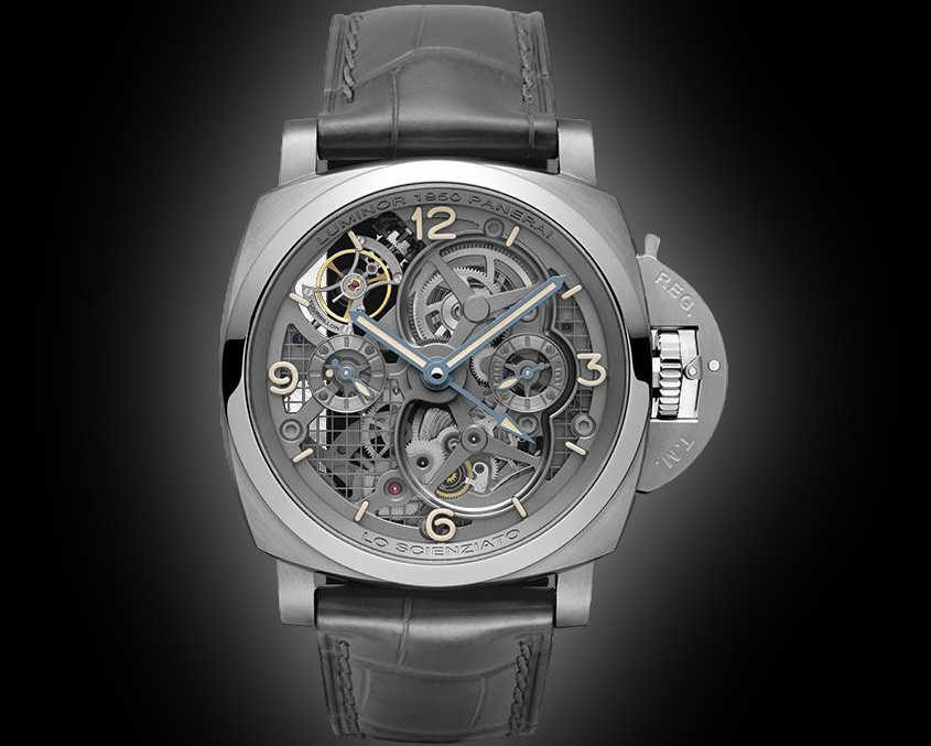 Panerai Luminor 1950 Tourbillon GMT Titanio Lo Scienziato 00578