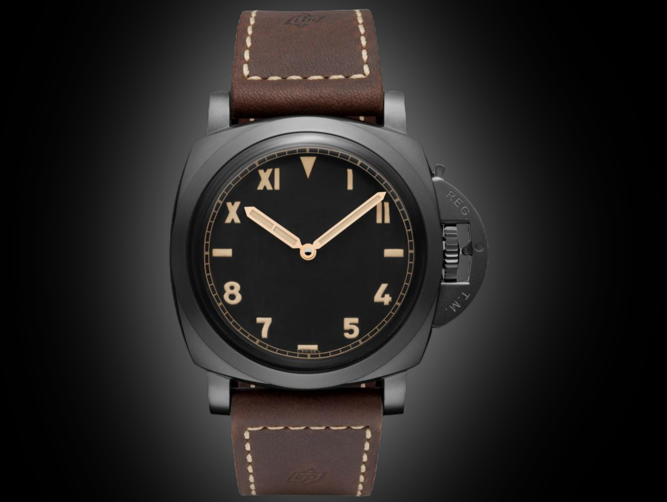 Panerai Luminor 00629 Black Dial, Titanium, 47.0 mm, California