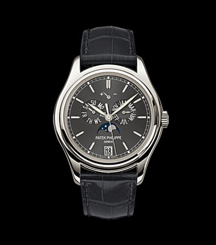 Patek Philippe Complications 5146 Grey Dial, Platinum, Moonphase, Men's ...