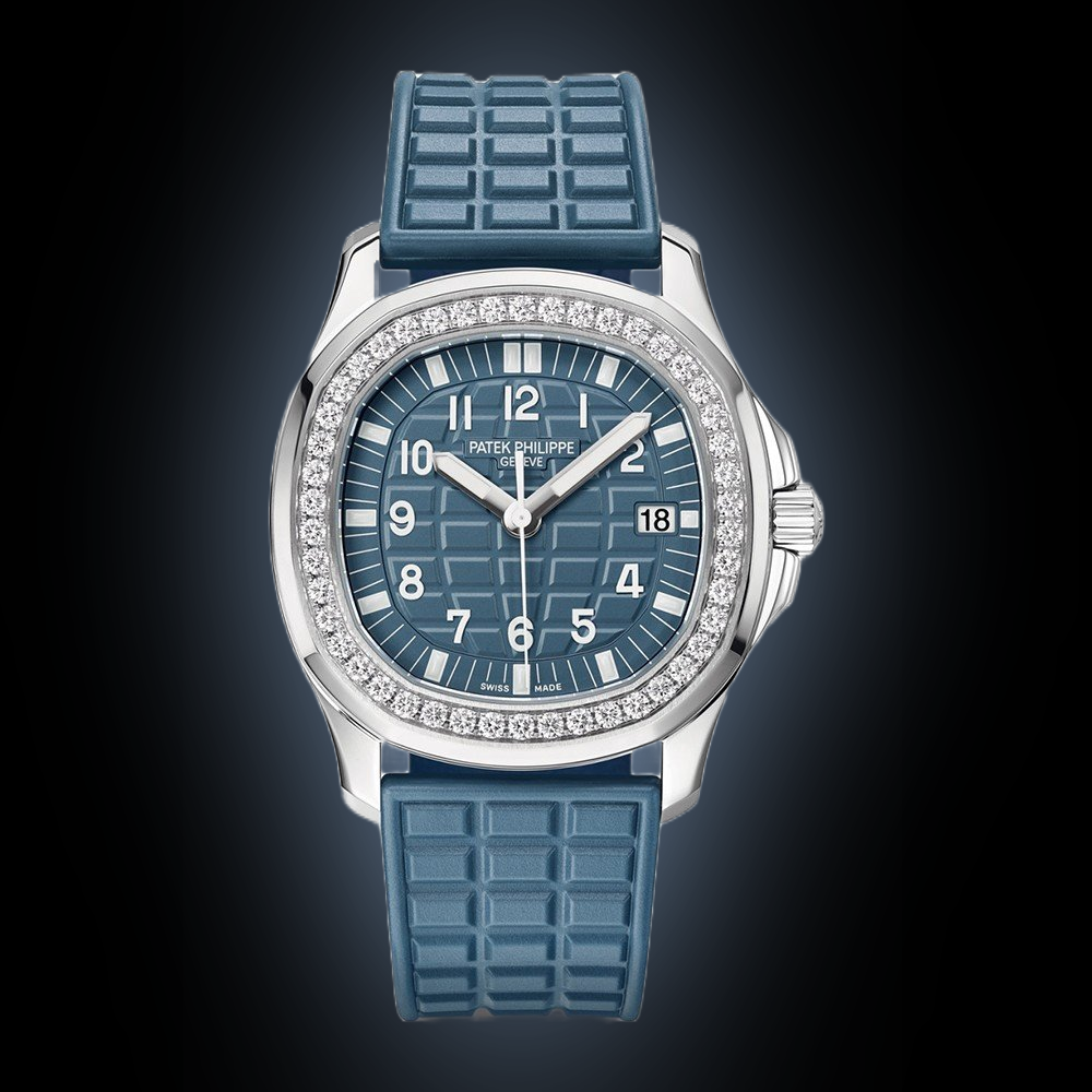 Patek Philippe Aquanaut 5067 Diamond Blue Dial, Stainless Steel, Luce ...
