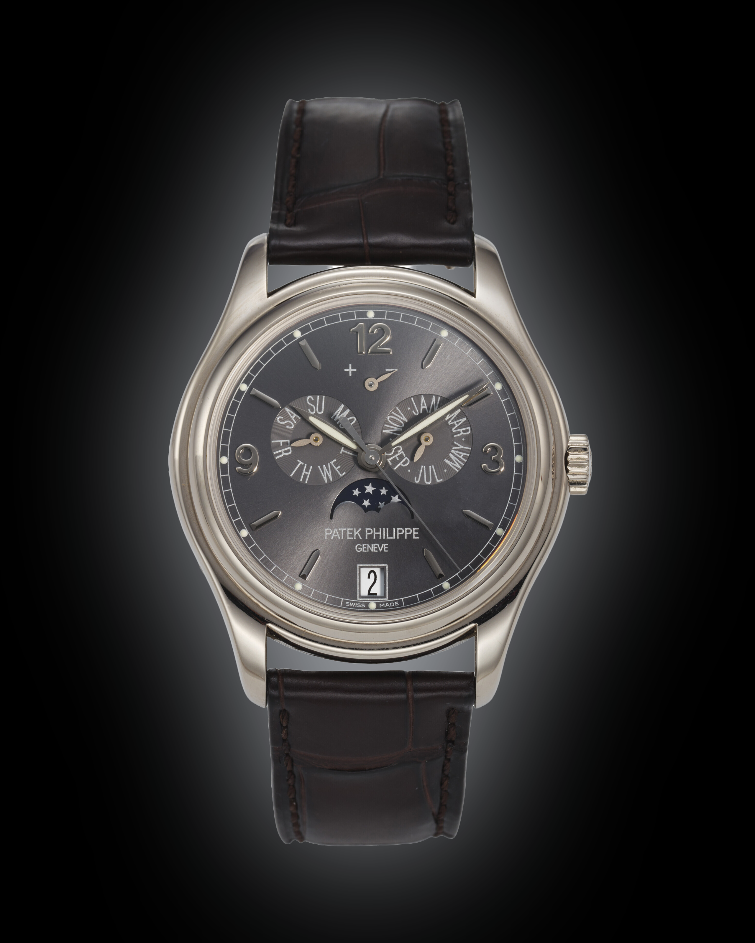Patek Philippe Complications 5146 Grey Dial, White Gold, Annual ...