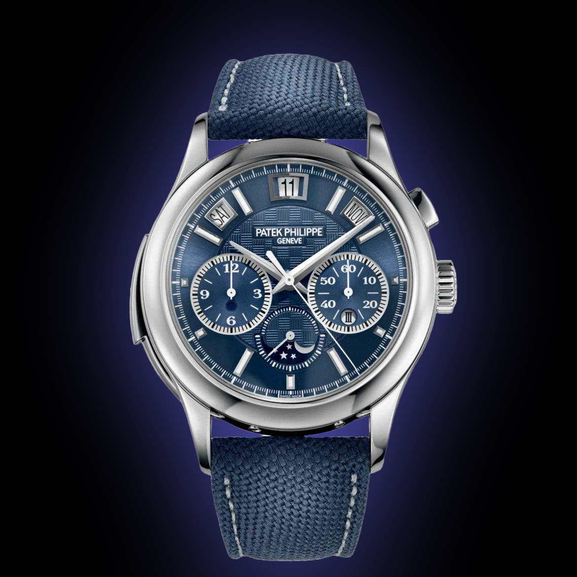 Patek Philippe Grand Complications 5208 Blue Dial, Titanium, 42.0 mm ...