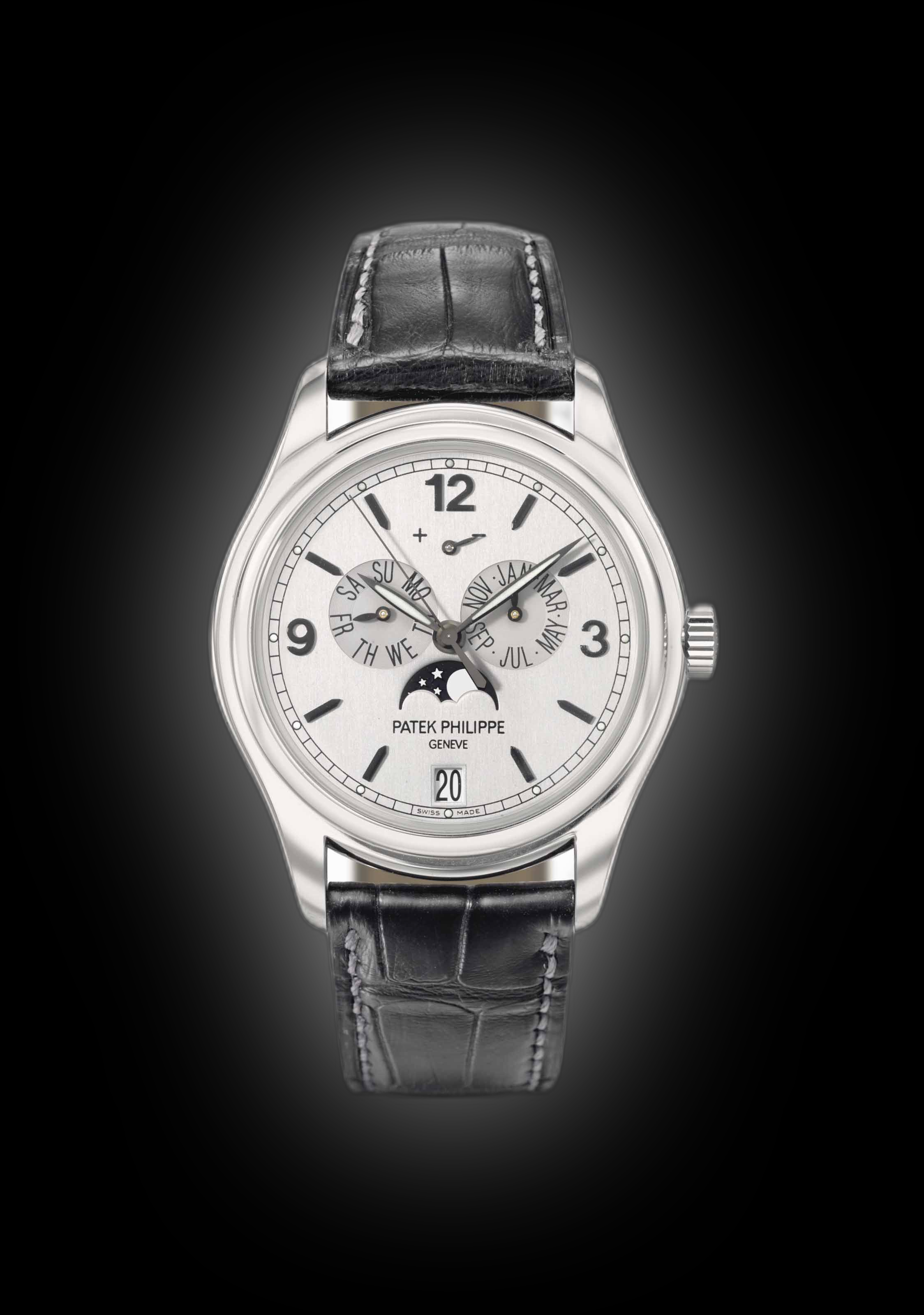 Patek Philippe Complications 5250 Silver Dial, White Gold, 39.0 mm ...