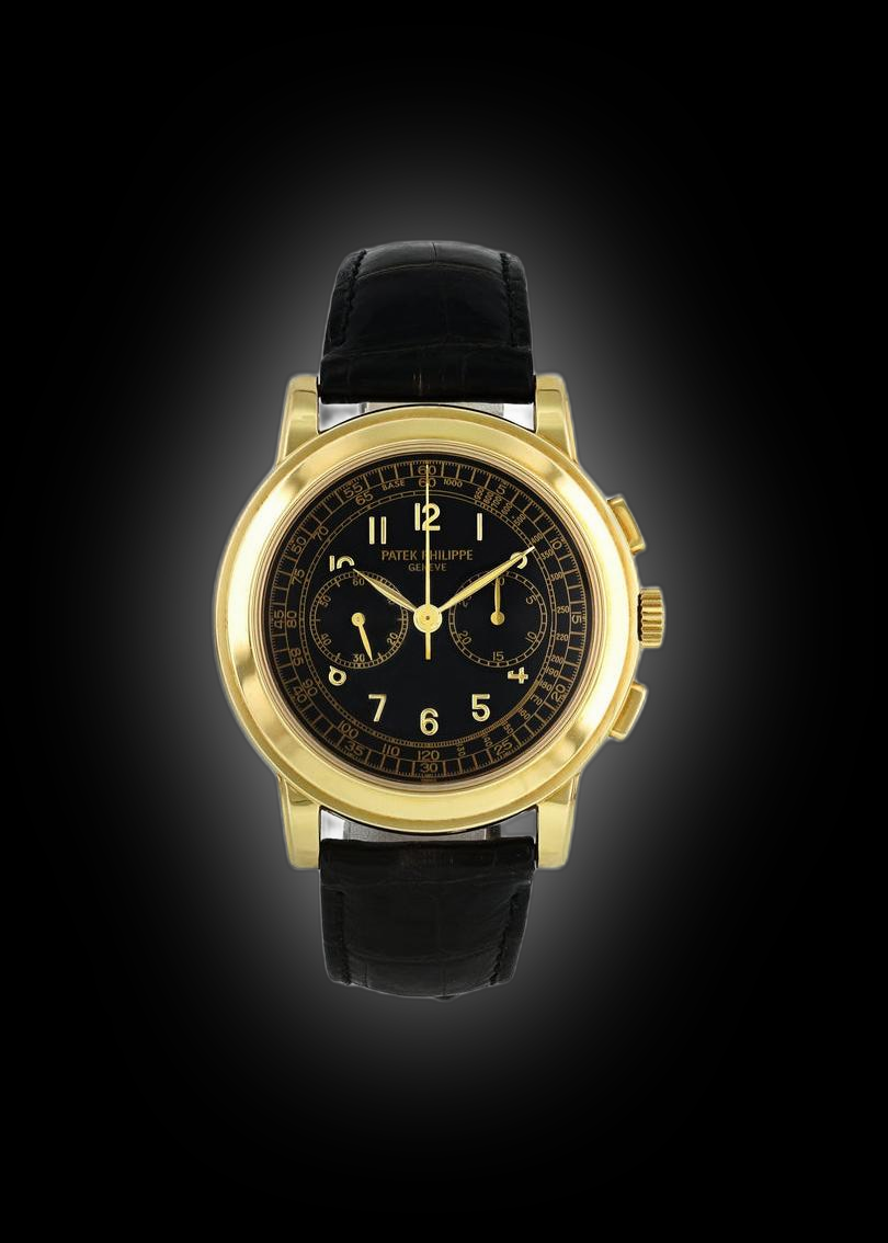 Patek Philippe Complications 5070 Black Dial, Yellow Gold, 42.0 mm ...