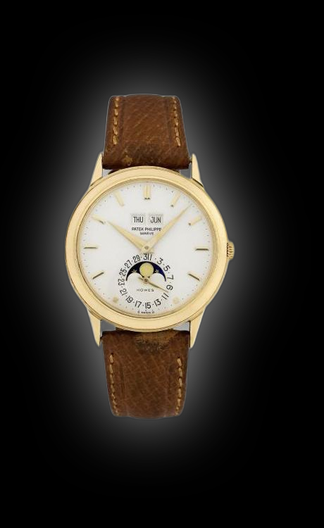 Patek Philippe Grand Complications 3448 Silver Dial, Yellow Gold, Self ...