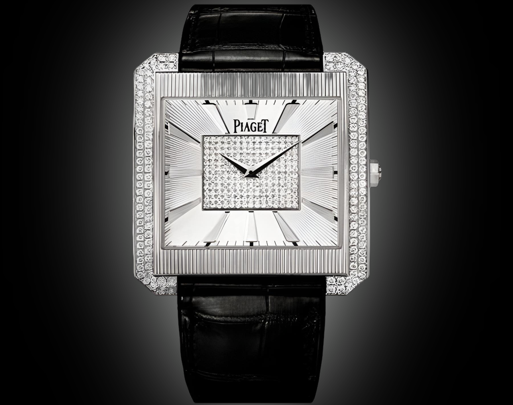Piaget Black Tie 32006 Silver-Tone Dial, 18kt White Gold, Hand Wind ...