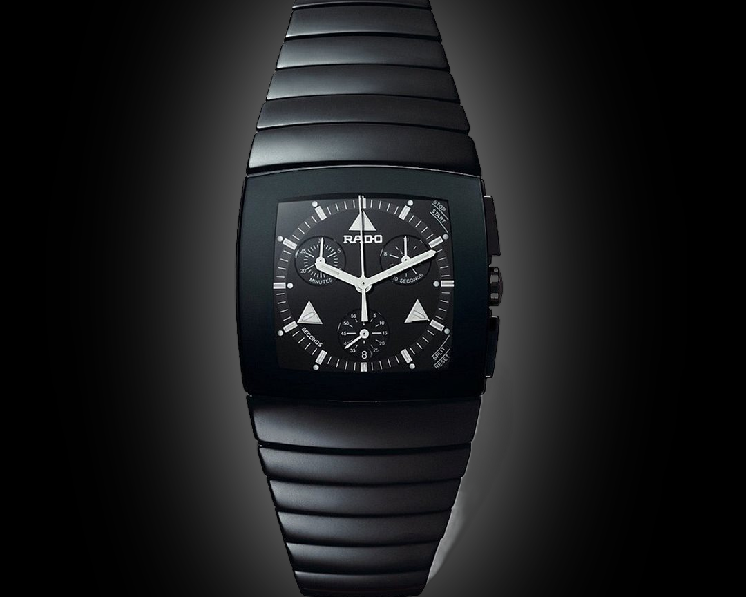 Rado Sintra 1376 Black Dial, Analog, Chronograph, Men's Watch