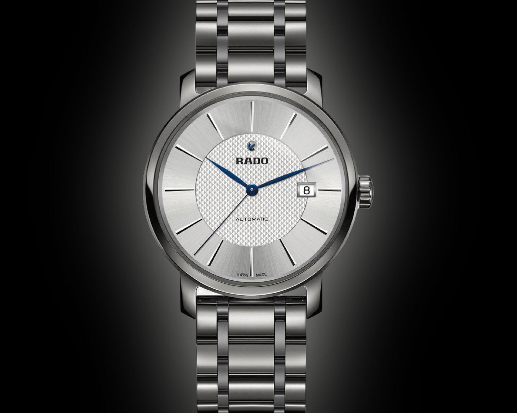Rado DiaMaster 1407 Silver Dial, Plasma High-Tech Ceramic, XL ...