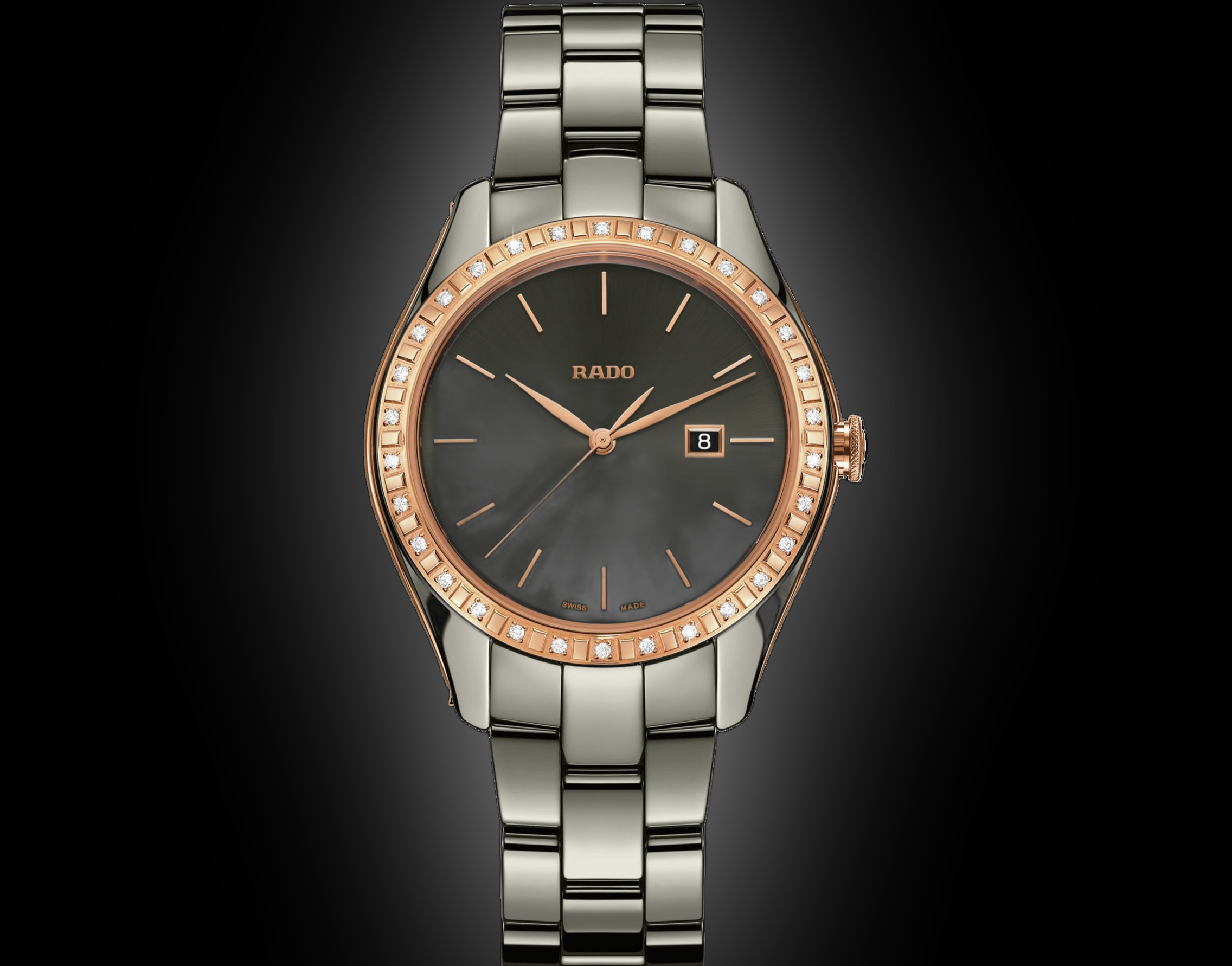 Rado Hyperchrome Diamonds Ceramic PVD Stainless Steel 3212
