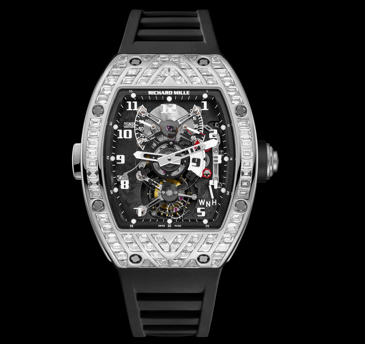 Richard Mille Lifestyle RM003-V2 Carbon Nanofibre,Analog, Tourbillon ...