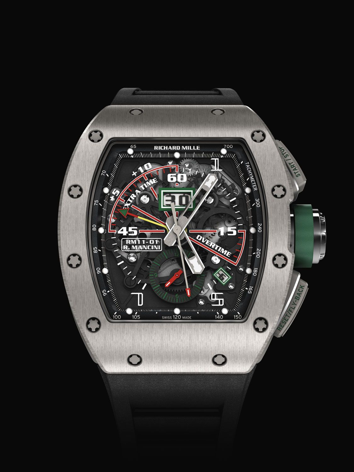 Richard Mille Sports & Athletics RM 11-01 Black Dial, RMAC1, Roberto ...