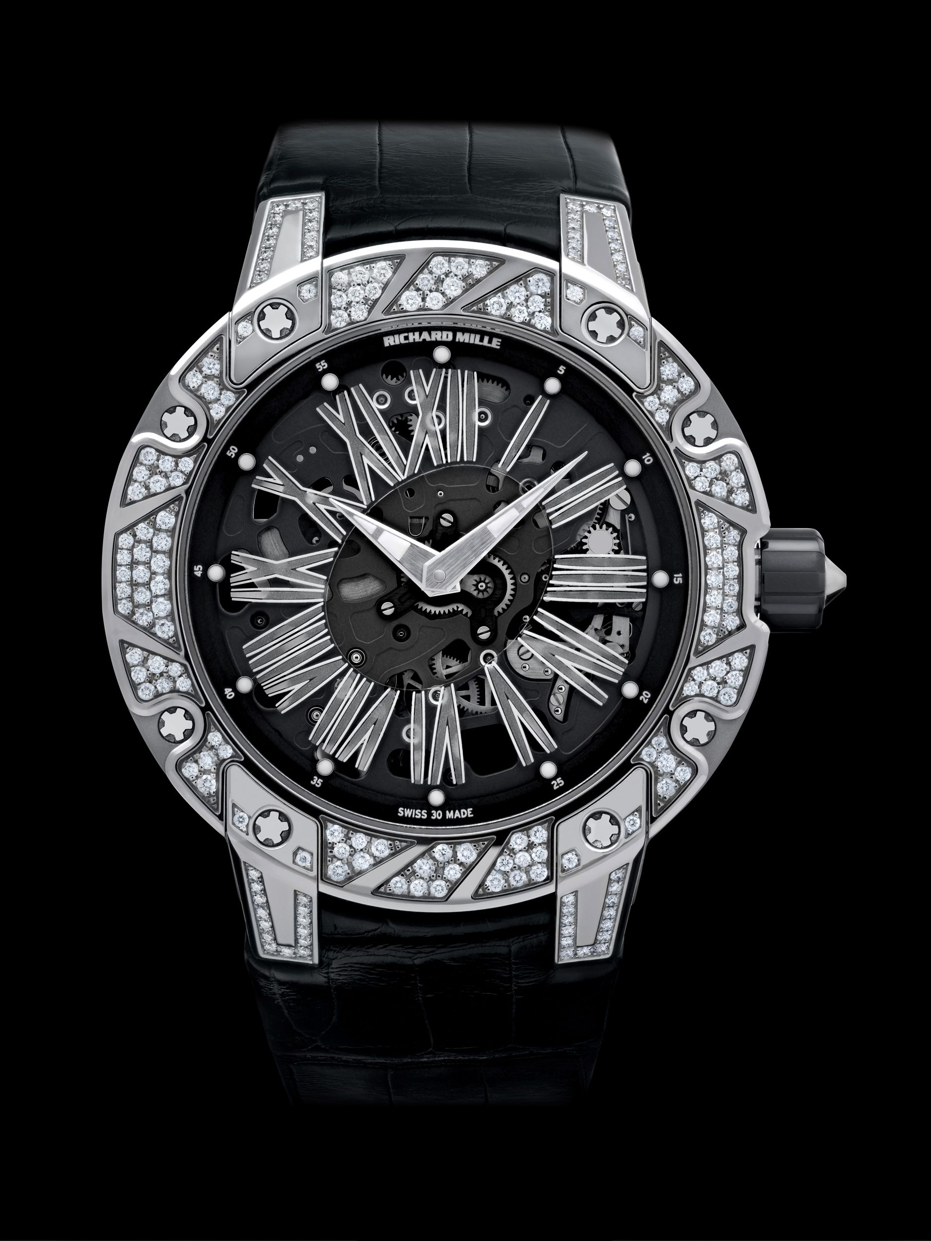 Richard Mille Lifestyle RM 033 Black Dial, Titanium, 45.7 mm, Automatic