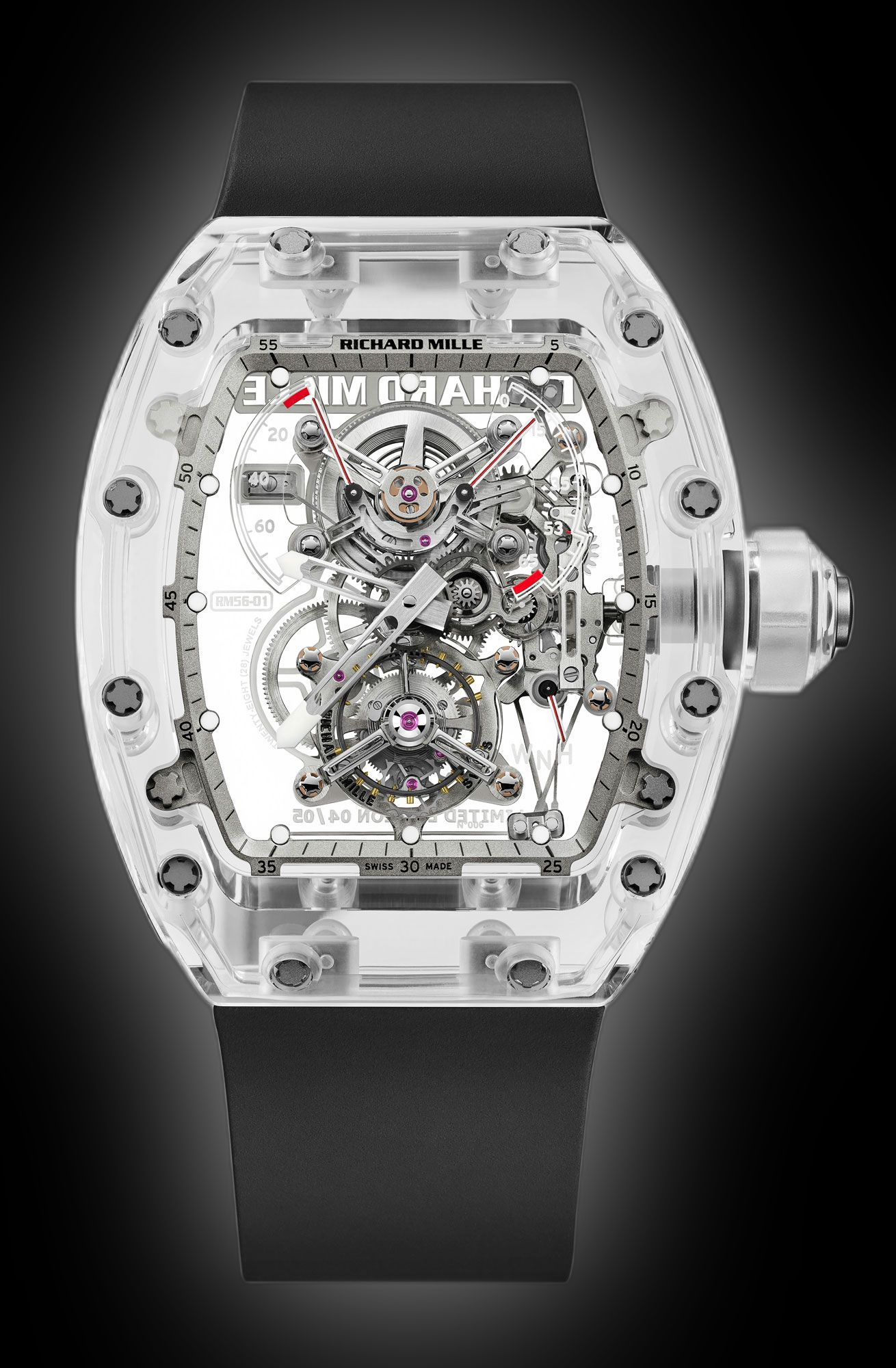 Richard Mille Lifestyle RM56-01 Analog, Tourbillon, Manual Winding ...