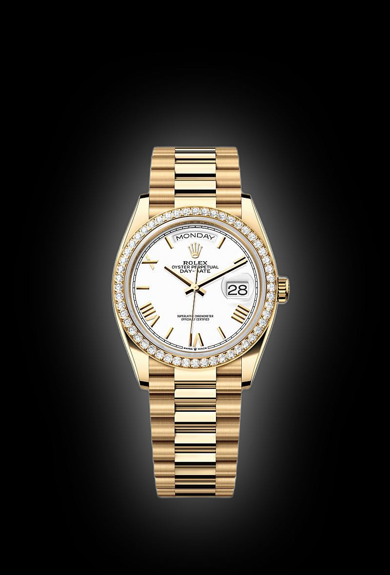 Rolex Day-Date Yellow Gold 128348rbr-0064 | Coveted