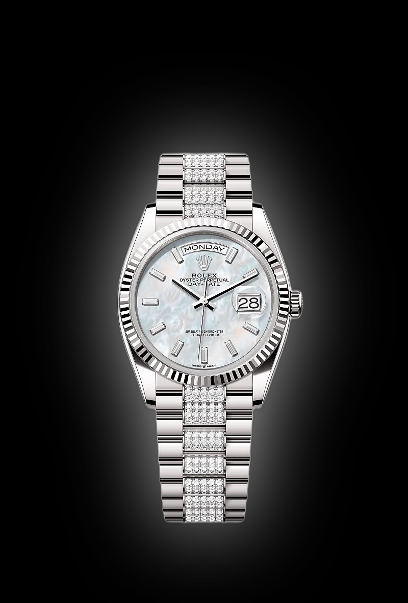 Rolex Day-Date White Gold 128239-0066 | Coveted