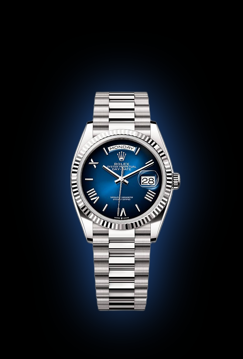 Rolex Day-Date White Gold 128239-0063 | Coveted