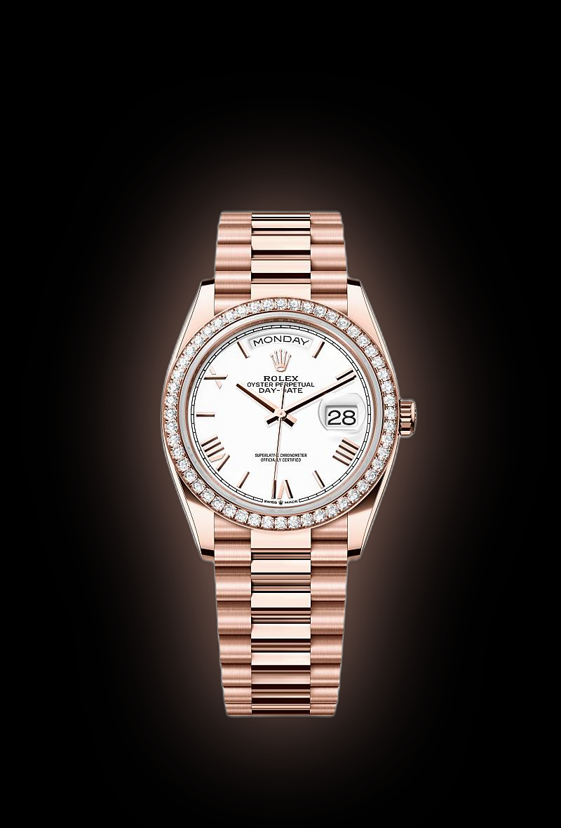 Rolex Day-Date Rose Gold 128345rbr-0070 | Coveted