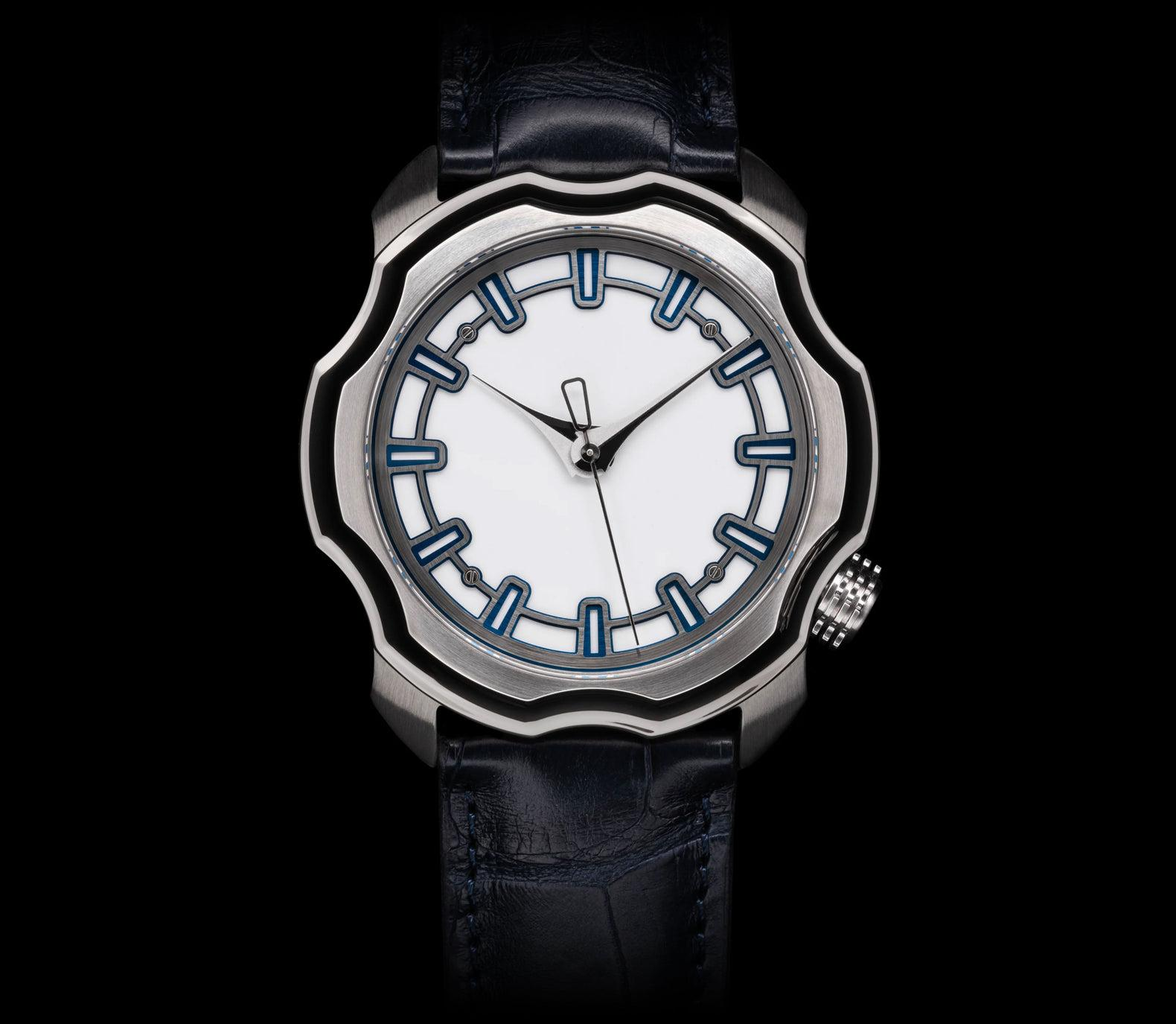 Sarpaneva Korona K0 Emali White Dial, Stainless Steel Case, 46.0 mm ...