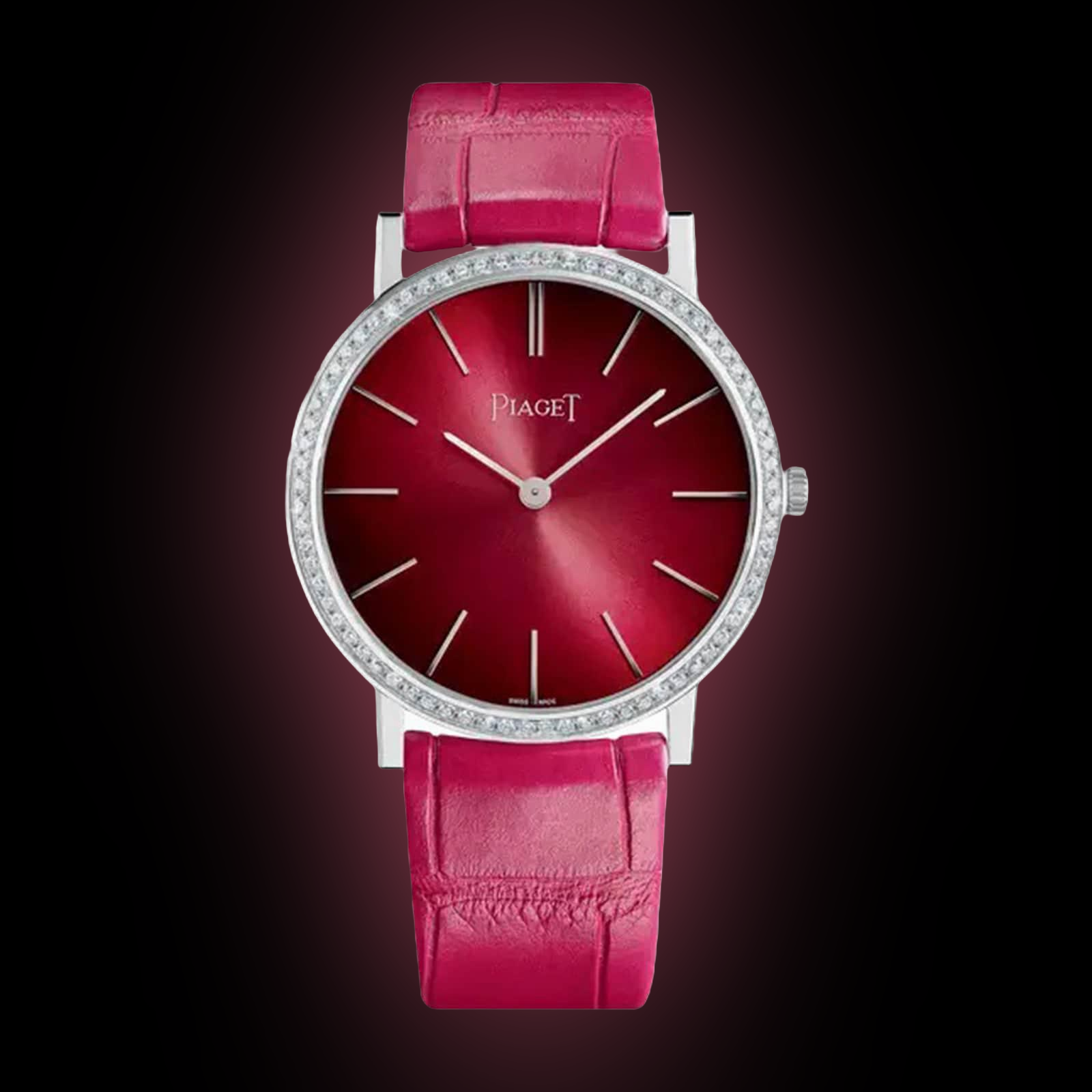 Piaget Altiplano 42100 Pink Dial, 18kt White Gold, 34.0 mm, Ladies Watch