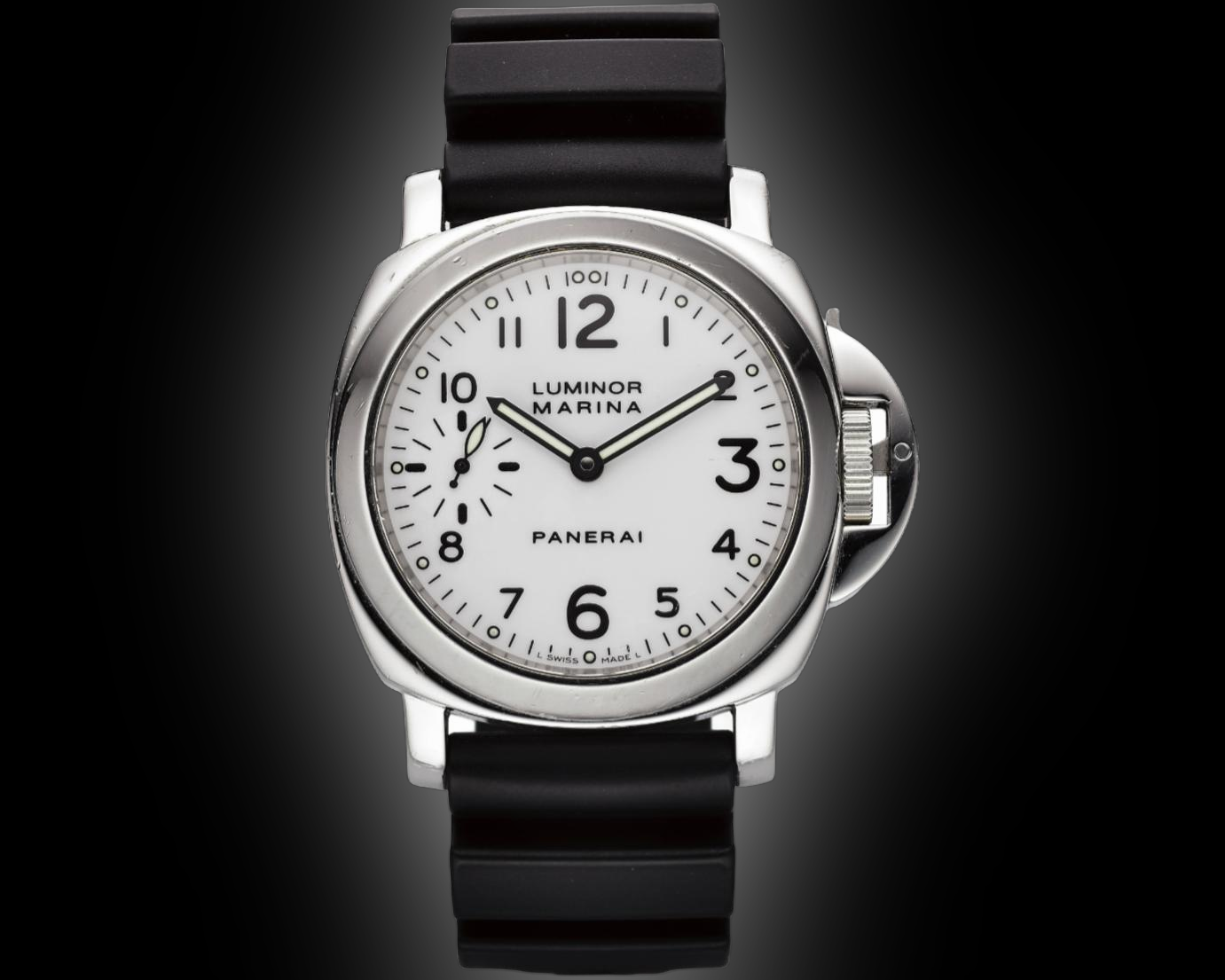 Panerai Luminor Marina 00003 White Dial, Stainless Steel, 44.0 mm ...