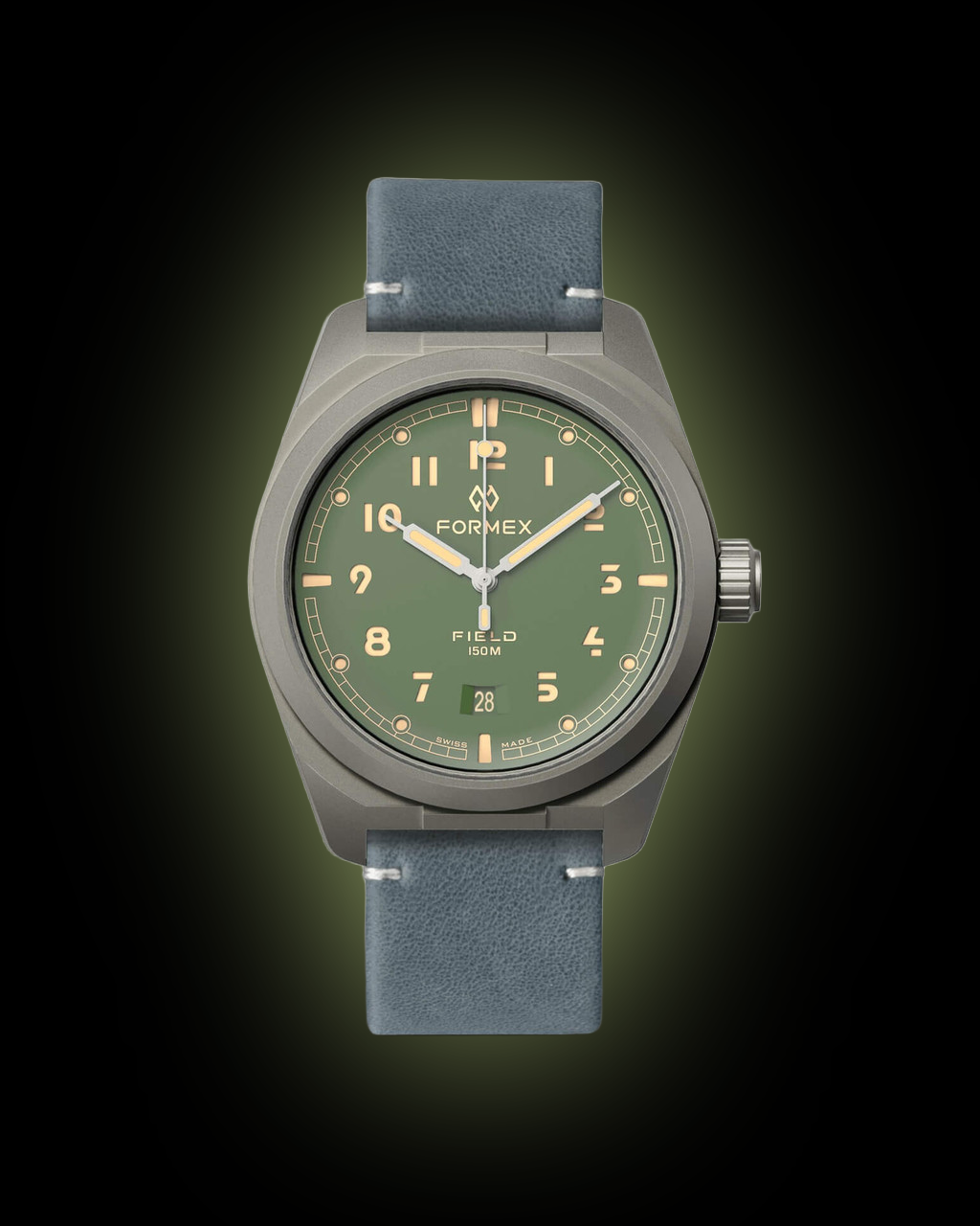 Formex Field Automatic 0660 Sage Green Dial, Titanium Grade 2, 40.0 mm ...